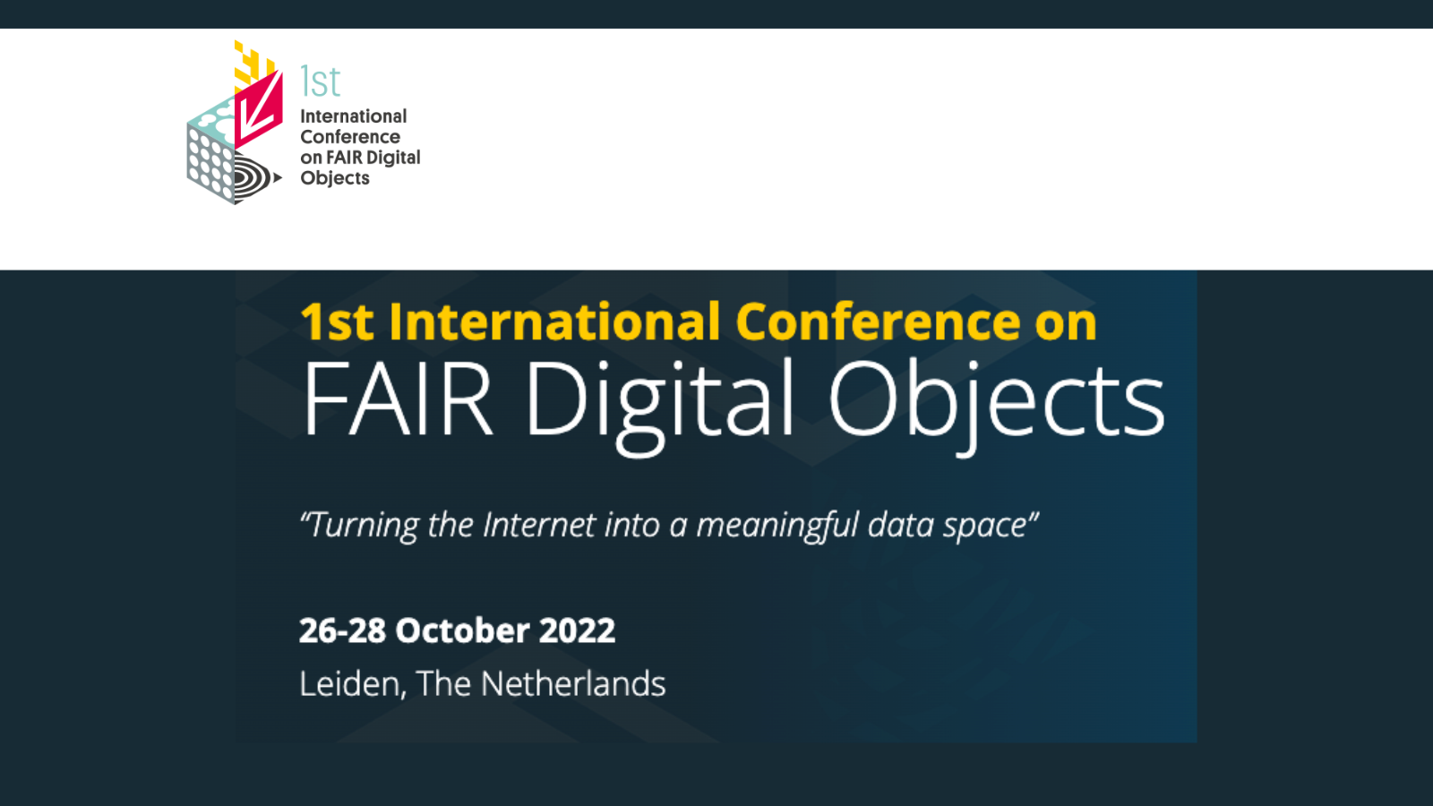 1st International Conference on FAIR Digital Objects | FAIR-IMPACT